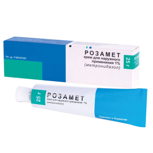Розамет 1% крем, 25г - купить по цене 0 руб. в г. Москва в интернет ...